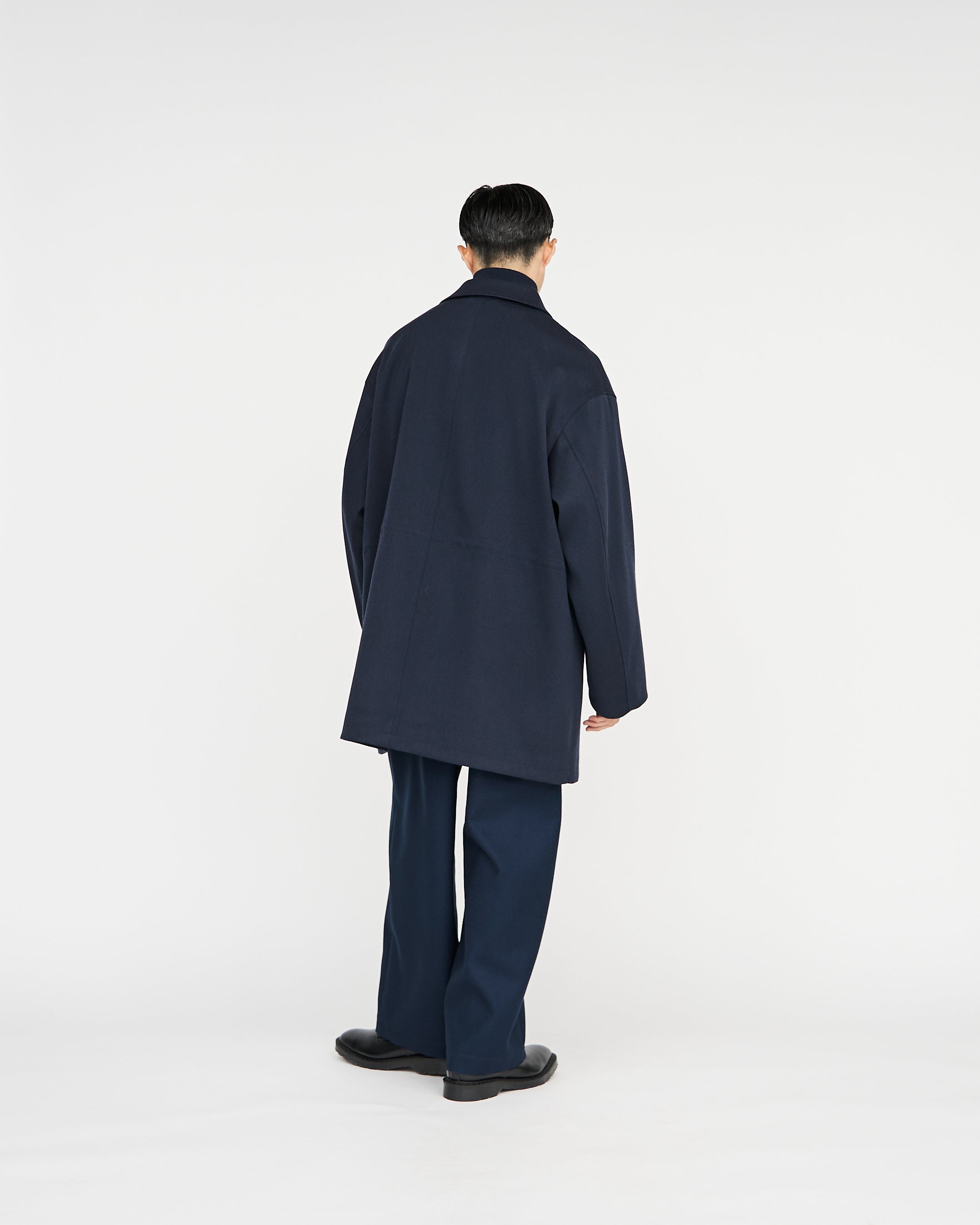 Back Twill Satin Coat – Graphpaper